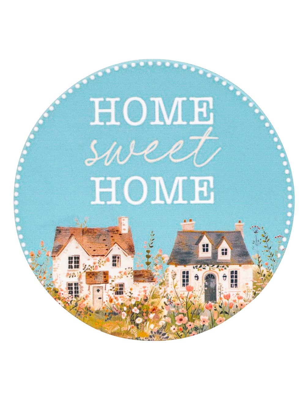 Cottage Grove Home Sweet Home Ceramic Coaster